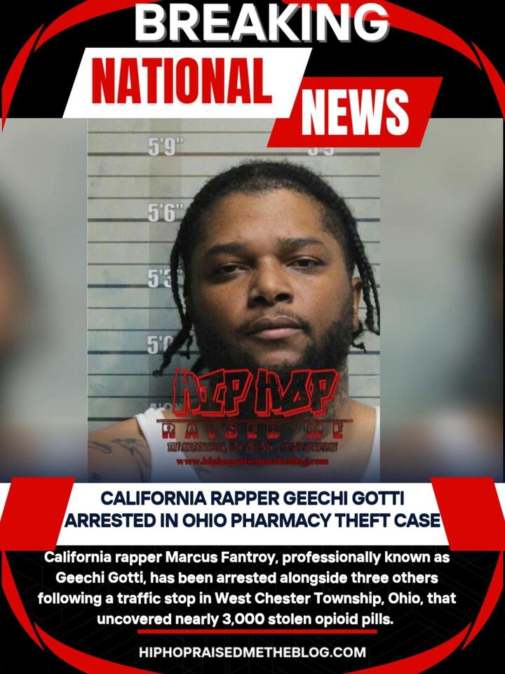 Celebrity Arrests: California Rapper Geechi Gotti Arrested in Ohio ...