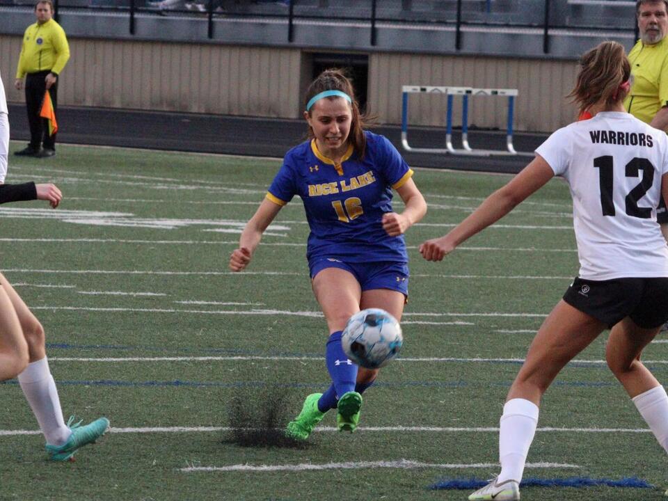 Warrior wrap-up (4-9): Gilbert, Holthaus net hat-tricks in Rice Lake ...