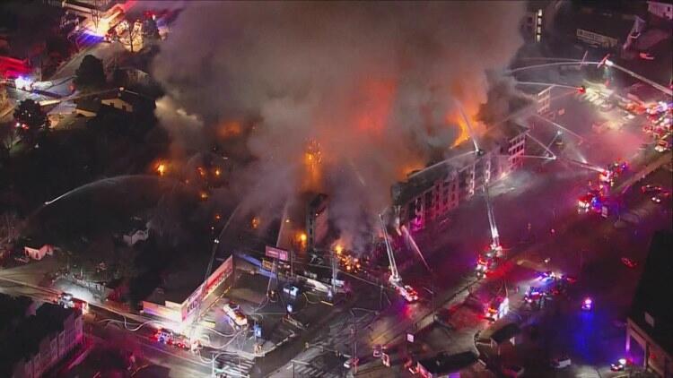 Evacuations ordered due to 5-alarm fire in Denver - NewsBreak