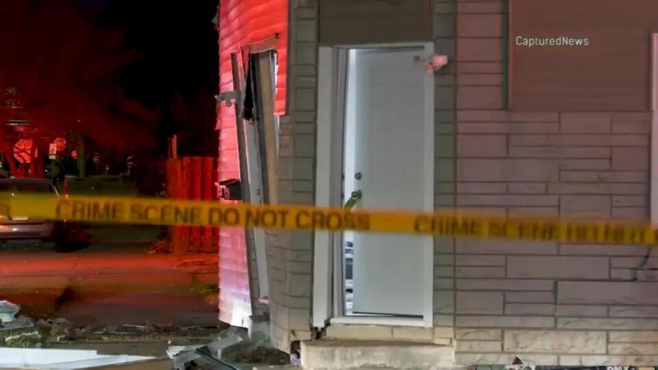 Home explosion shatters windows, leaves building walls bulging in ...