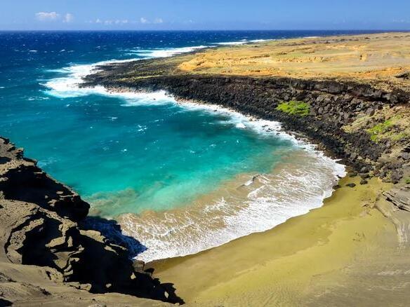 Explore One Of The World's Only Green-Sand Beaches At This Little-Known ...