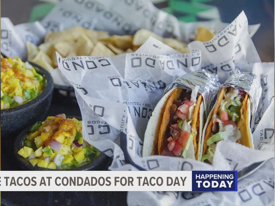 Where you can get a free taco all week in honor of National Taco Day