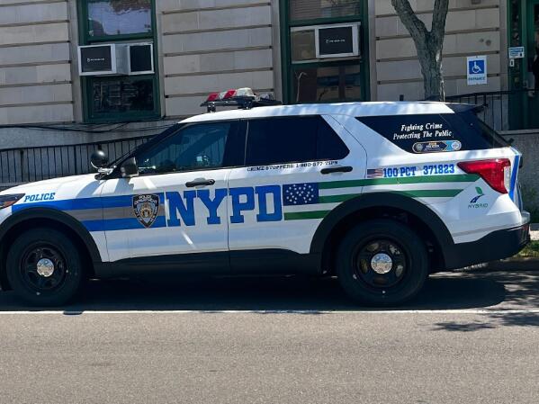 The NYPD is spending nearly $175,000 to change the slogan on patrol cars