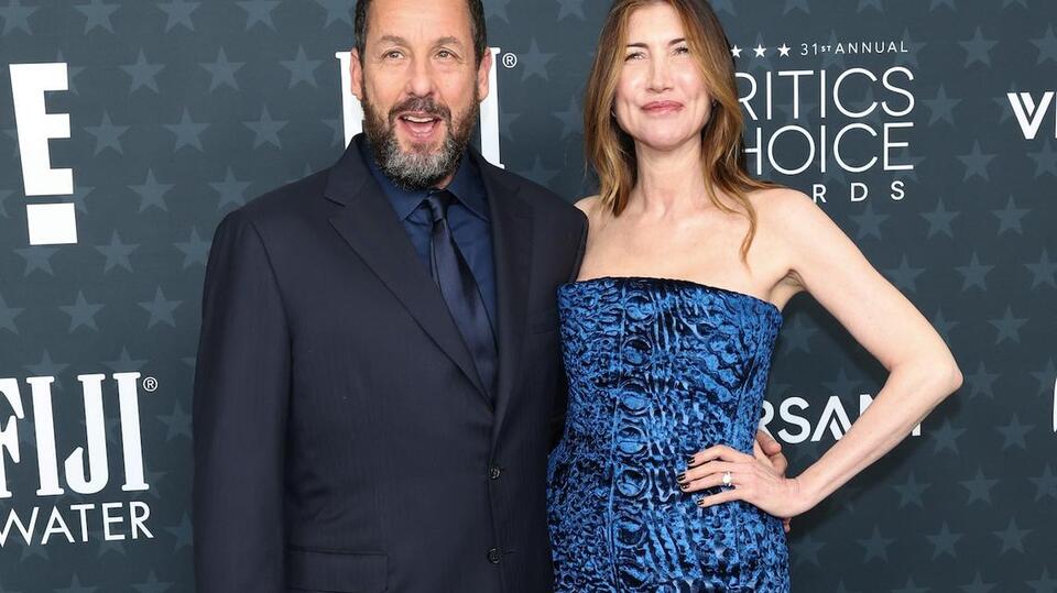 Adam Sandler Has Date Night With Wife Jackie at Critics Choice Awards ...