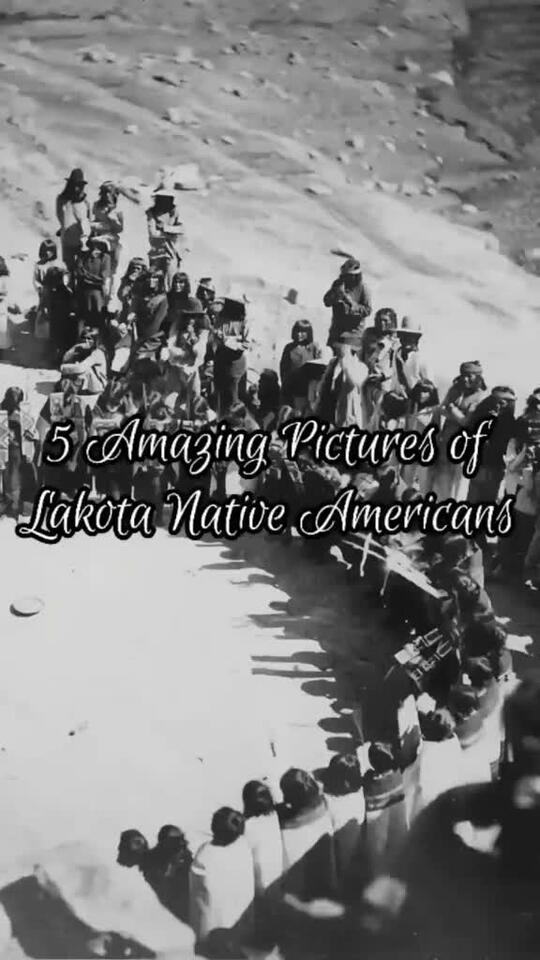 5 Amazing Pictures of Lakota Native Americans! The Lakota are one of ...