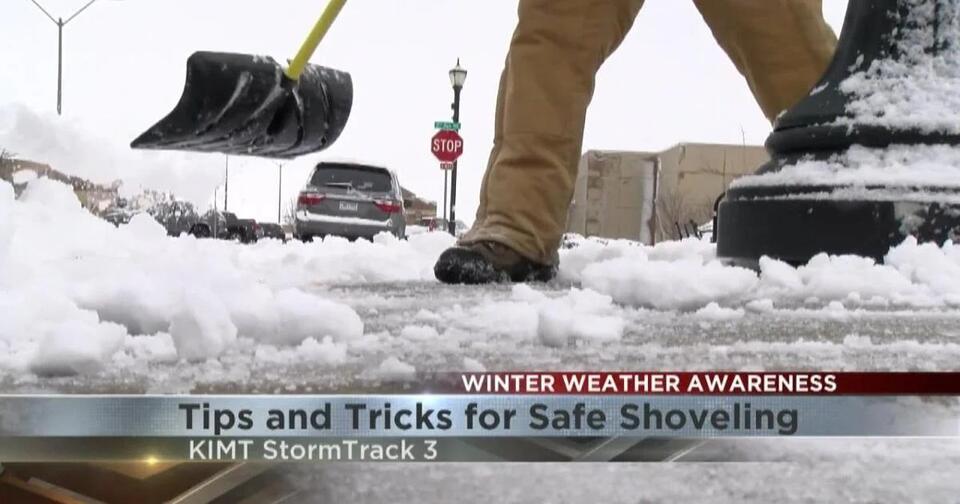 Tips and tricks for safely shoveling snow - NewsBreak