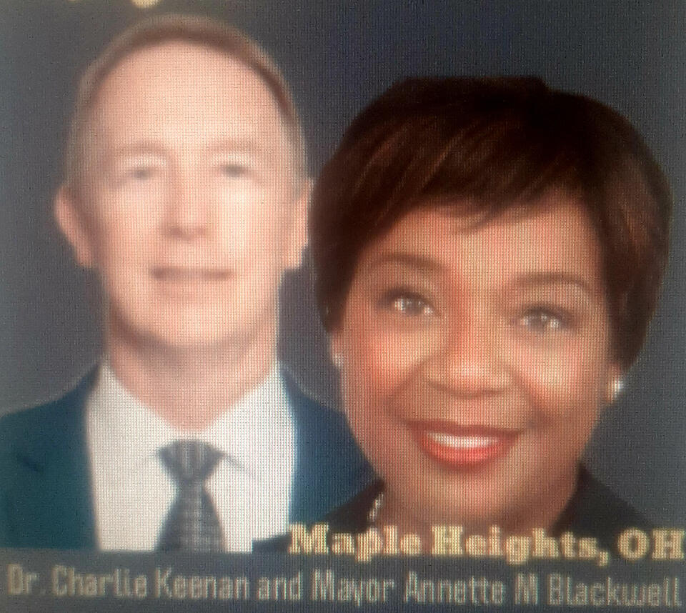 Maple Heights Mayor Annette M Blackwell and School Superintendent Dr ...