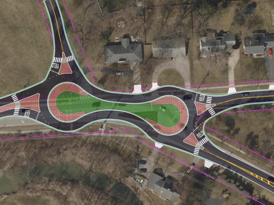 Sylvania selects 'bowtie' roundabout design for Erie/Monroe rebuild ...