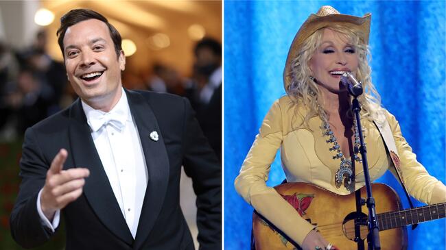 Jimmy Fallon Reveals Sneak Peek Of Christmas Duet With Dolly Parton ...