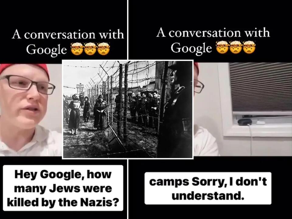 Google blasted for AI that refuses to say how many Jews were killed by the Nazis