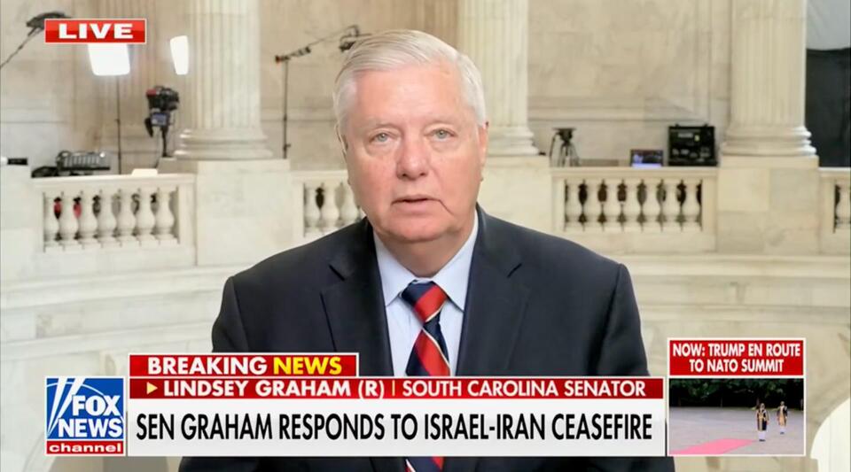 MAGA War Hawk Lindsey Graham Throws Cold Water on Trump’s Ceasefire ...