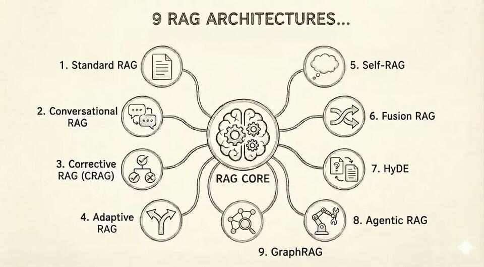 9 RAG Architectures Every AI Developer Should Know: A Complete Guide ...