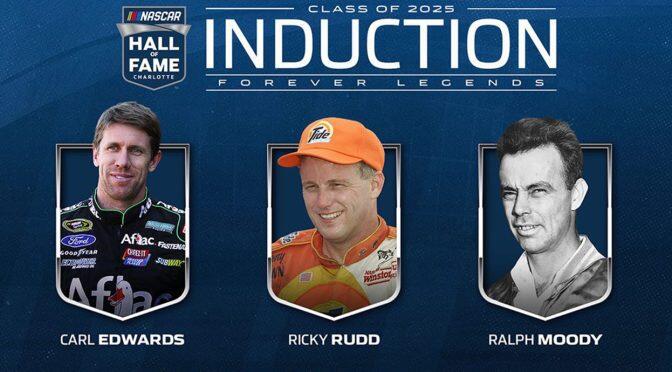 Carl Edwards, Ricky Rudd, Ralph Moody inducted into NASCAR Hall of Fame ...