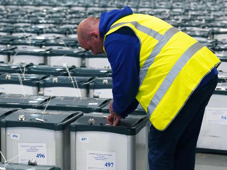 Vote counting under way in Irish local elections