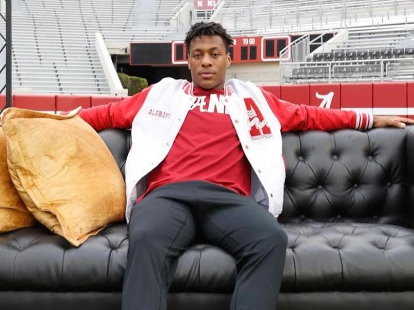Top 100 WR Lotzeir Brooks talks Alabama official visit, others still ...