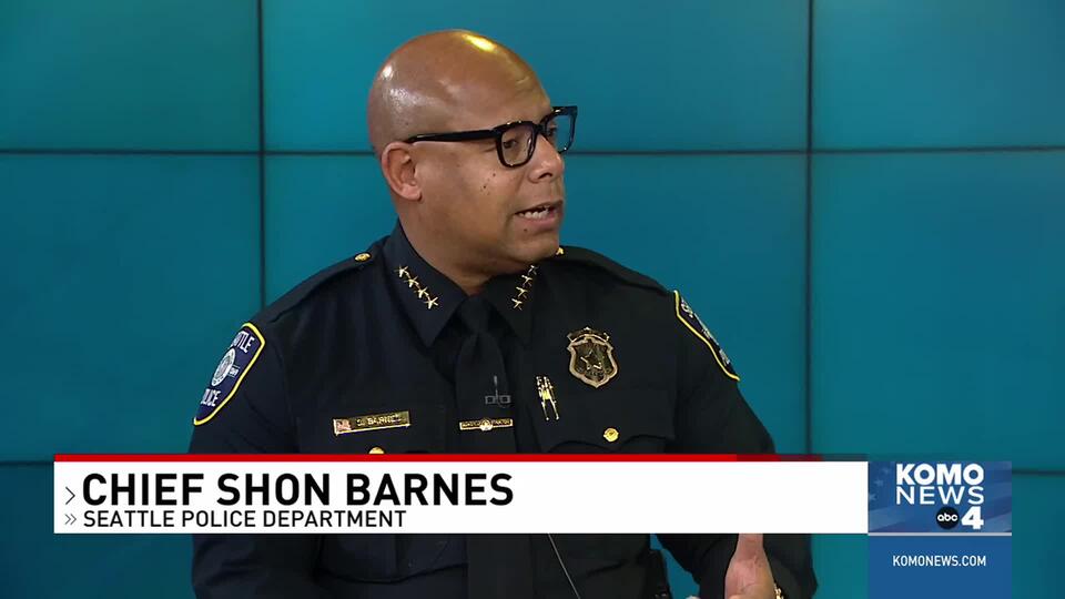 Seattle Police Chief Shon Barnes answers questions about hiring and ...