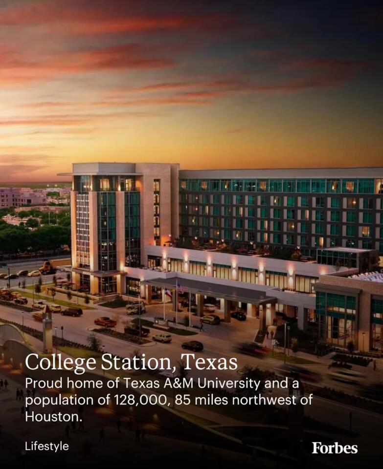 Forbes names College Station among best places to retire in 2025 ...