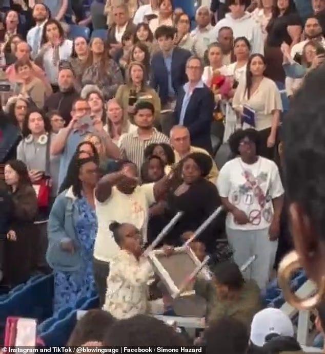 Graduation ceremony turns into a massive fist fight as two families ...