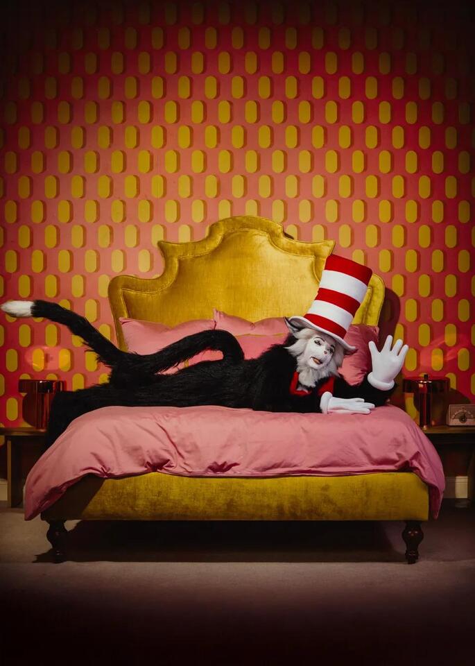 How Halloween Royalty Janelle Monáe Transformed Into the Cat in the Hat ...
