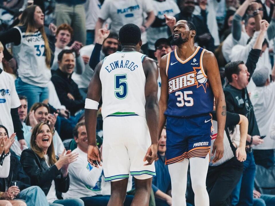 What Did Anthony Edwards Say to Kevin Durant in Viral Trash Talking Clip from Game 1?