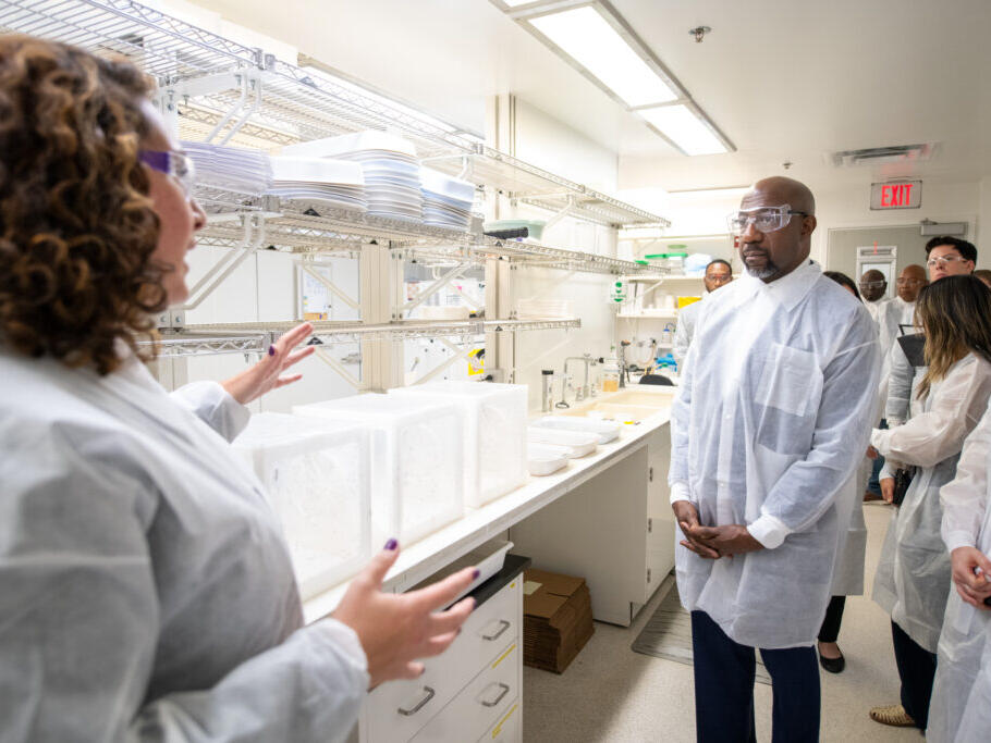 Warnock meets with CDC leaders in push to increase federal funding for ...