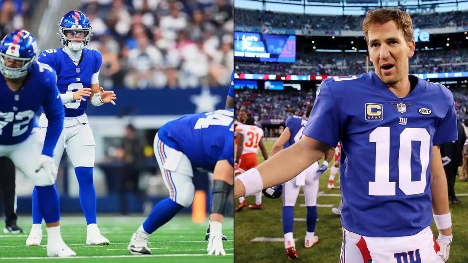 QB1: Eli Manning Offered To Help Jaxson Dart With Anything, So Dart Did The Smart Thing And Hit ...