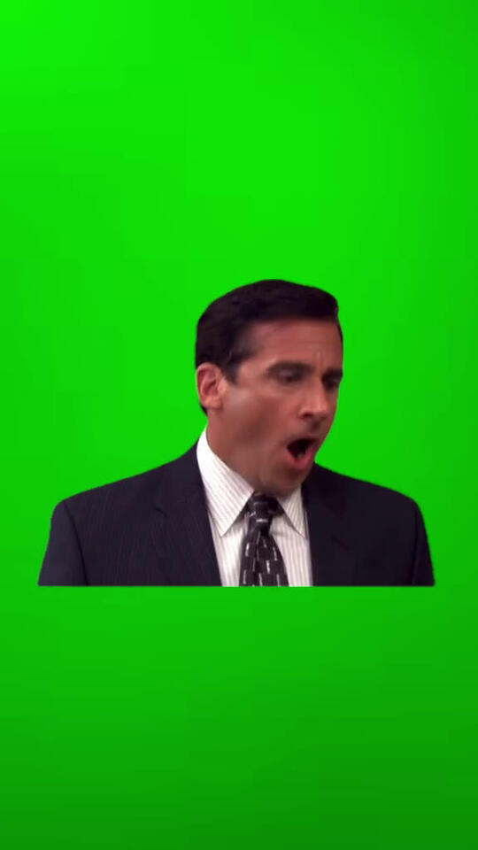 MICHAEL SCOTT NOOOO I THE OFFICE MEME GREEN SCREEN TEMPLATE ...