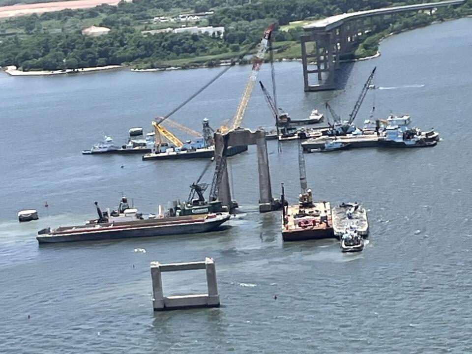 Key Bridge Focus Continues Its Steady Shift from Removal to Rebuilding