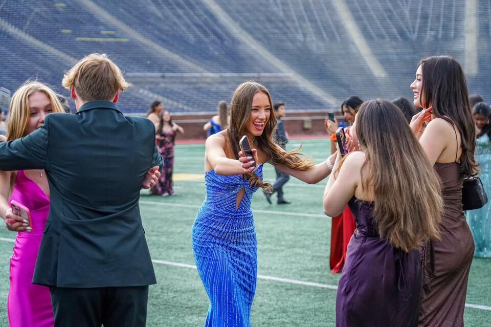 Ann Arbor Huron hits the Big House for 2026 prom - NewsBreak