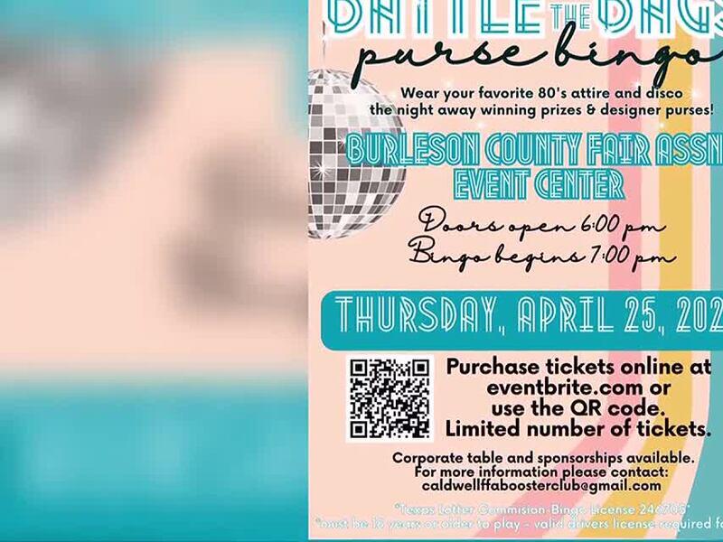 Purse Bingo fundraiser to support Caldwell FFA