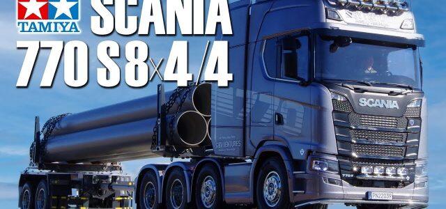 Tamiya Scania 700 S 8×4/4 Semi Truck [VIDEO] - NewsBreak