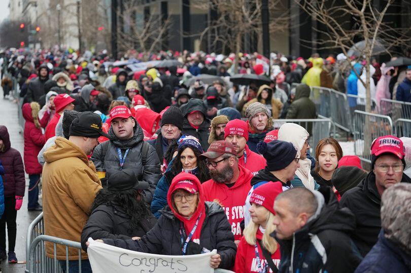 Thousands of disappointed Trump inauguration fans left in the cold as ...