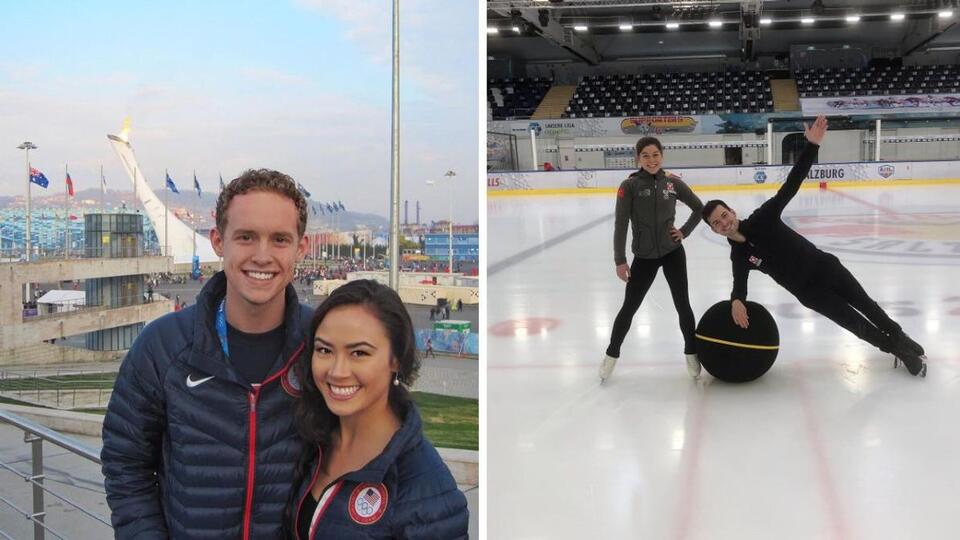These Olympic Power Couples Win Gold For Their Adorable Valentine's Day ...