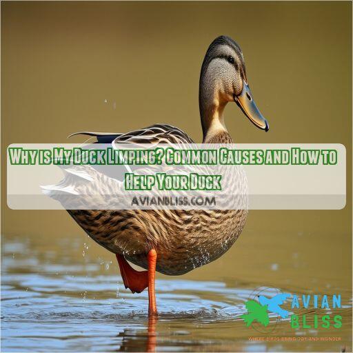 Why is My Duck Limping? Common Causes and How to Help Your Duck (2024 ...