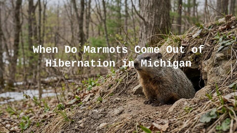 When Do Marmots Come Out of Hibernation in Michigan - NewsBreak