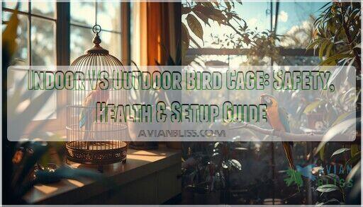 Indoor Vs Outdoor Bird Cage: Safety, Health & Setup Guide (2026 ...