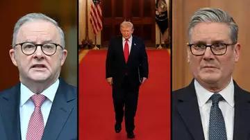 'Uh oh': Speculation swirls over rare simultaneous addresses from world ...