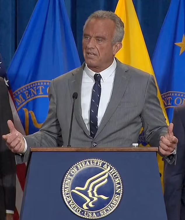 RFK Jr's FDA announces its stripping out 'toxic soup' of chemicals from ...