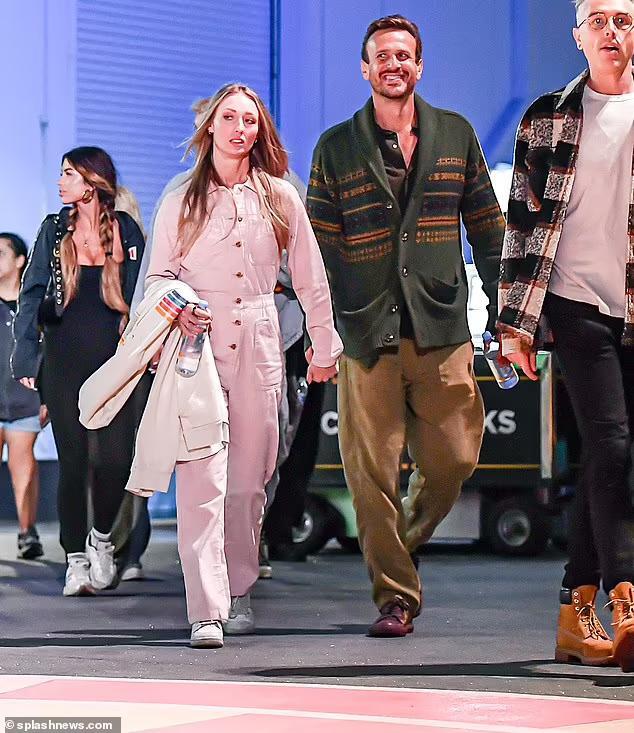 Jason Segel, 43, is seen for FIRST TIME with new girlfriend Kayla ...