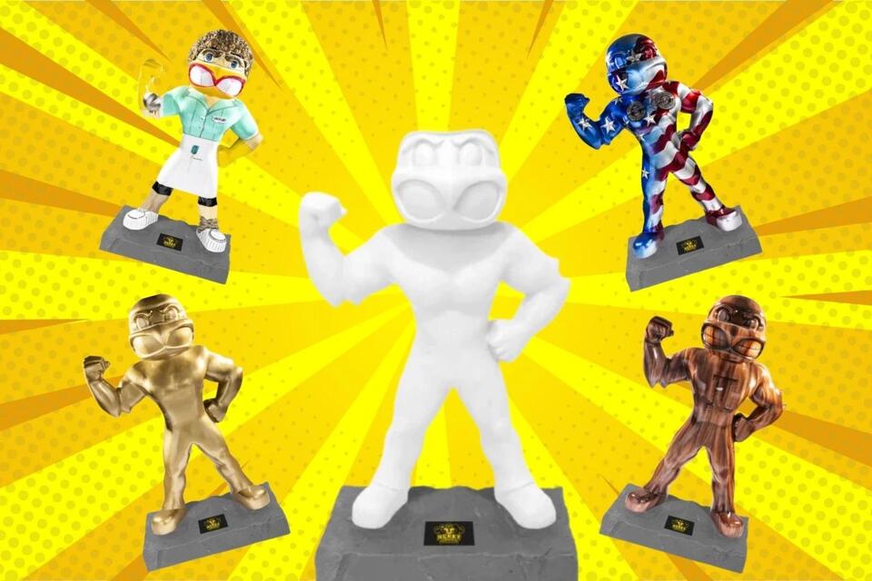 Iowa City Herky Statues are Now Available as Bobbleheads [GALLERY ...