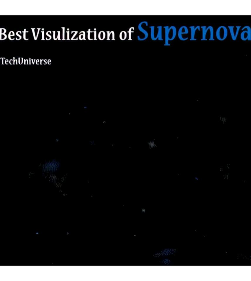 Best Visualization of a Supernove space nasa supernova - NewsBreak
