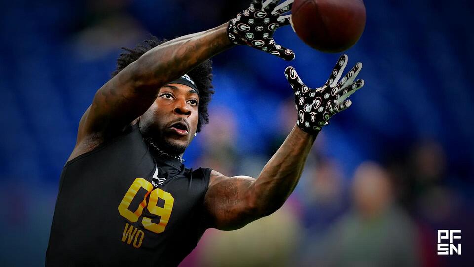 Zachariah Branch NFL Draft Projection: When Will the Georgia WR Get ...