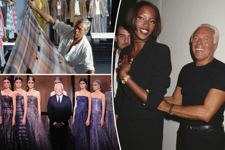 Giorgio Armani’s life in photos: Remembering the fashion designer ...