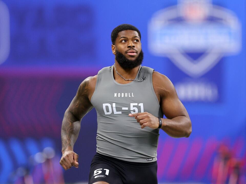 Jared Verse calls himself “a great player” at impressive Combine workout