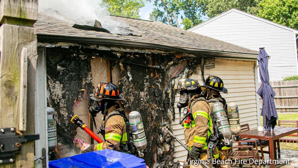 5 people, including 3 children, displaced after Virginia Beach house ...
