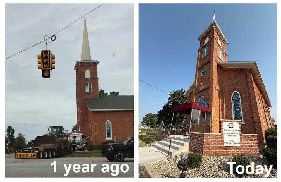 A year of rebuilding for Sharon Church - NewsBreak