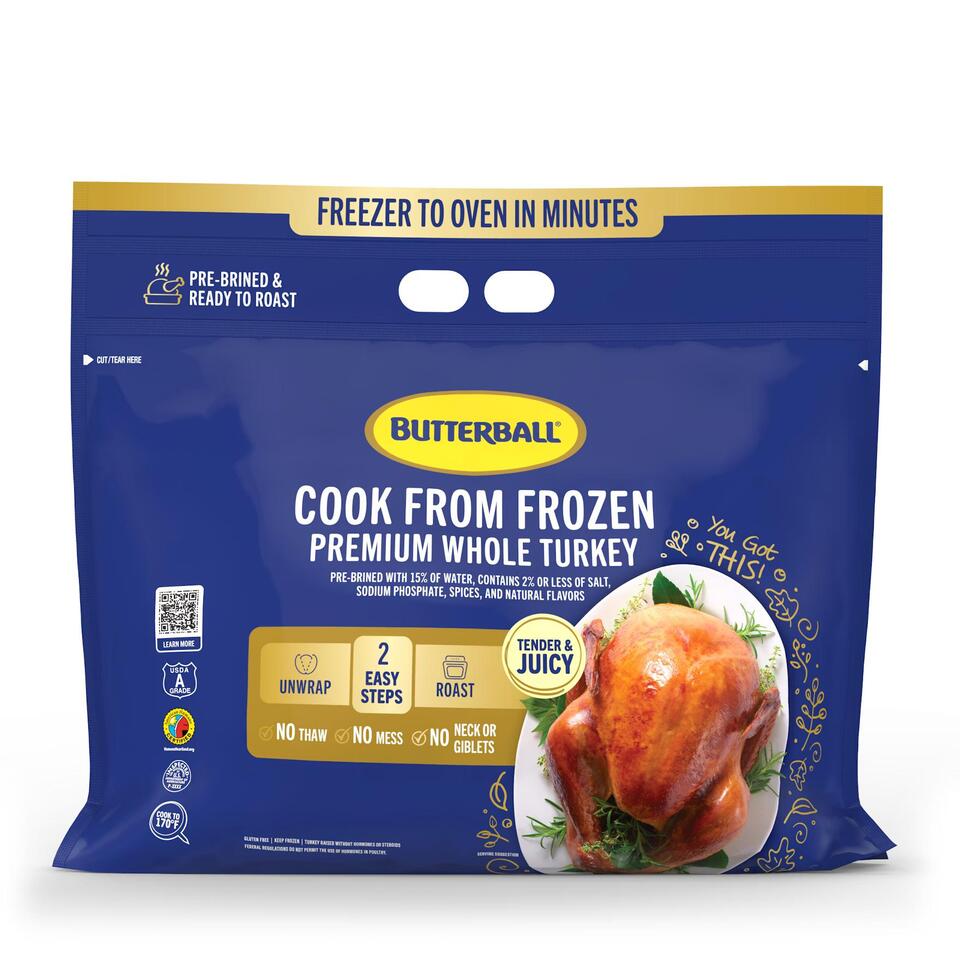 Butterball Cook from Frozen turkey earns top honor - NewsBreak