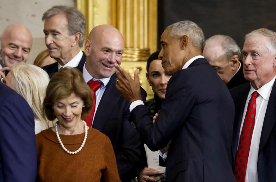 Dana White reveals what President Barack Obama said to him at 2025 ...