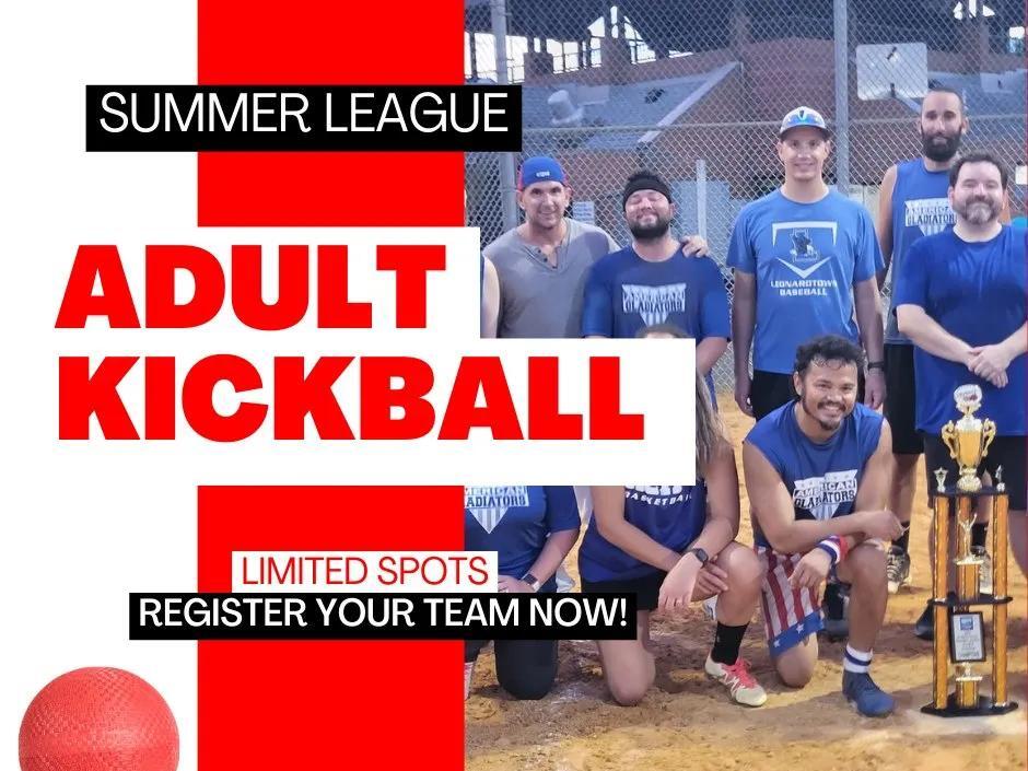 Adult Co-Ed Kickball League Registration Now Open