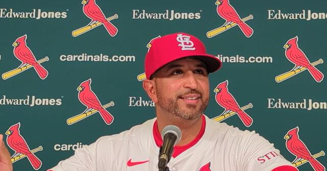 'No one knows what that ceiling looks like, but it's high,' Cardinals ...